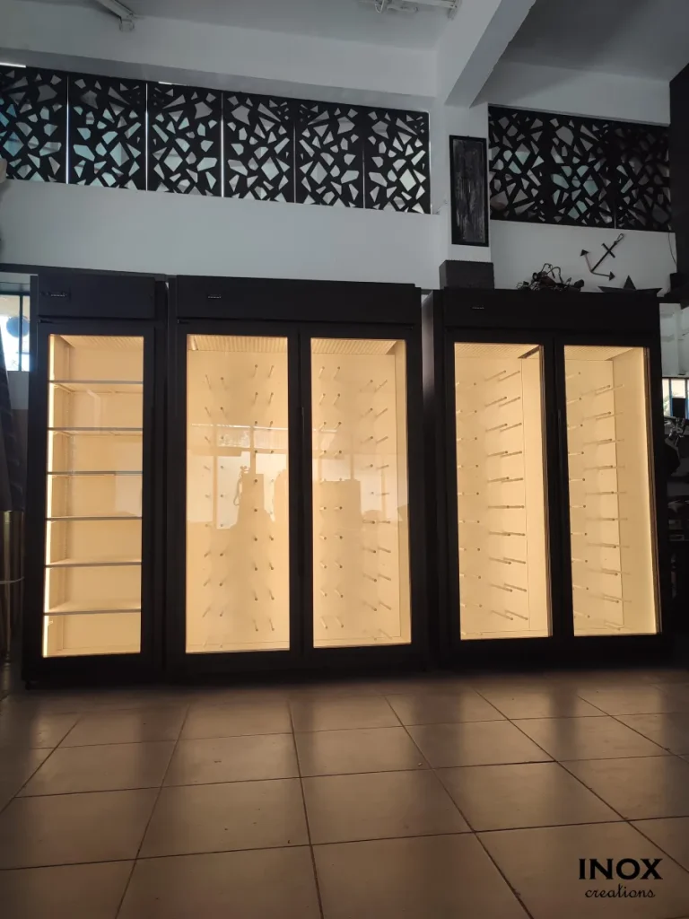 Βιτρίνες Συντηρητές Κρασιού – INOX CREATIONS – ΒΙΤΡΙΝΕΣ ΣΥΝΤΗΡΗΤΕΣ ...